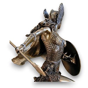 Valkyrie - the Daughter of Odin Figure - Norse Mythology Figurine ...