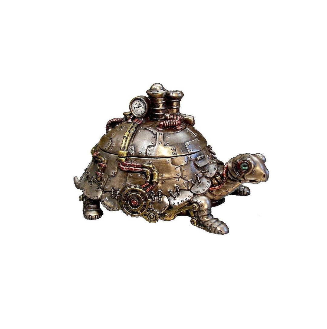 Steampunk Turtle Box - Decorative Box in Steampunk Style - Turtle ...