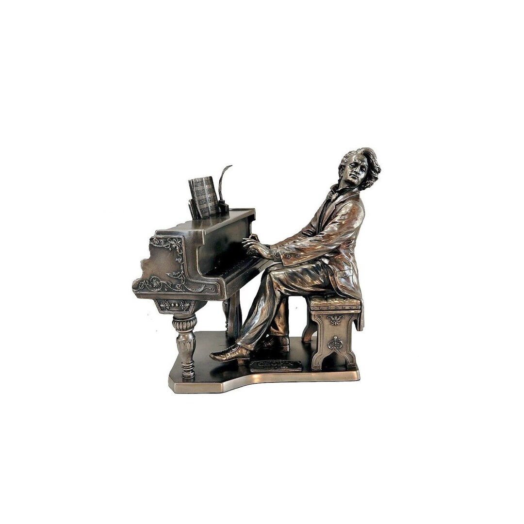 Frederic Chopin at the Piano Figurine - Etsy