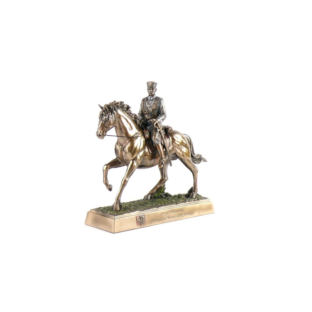 Polish Hero Jozef Pilsudski on the Horse Figurine - Etsy