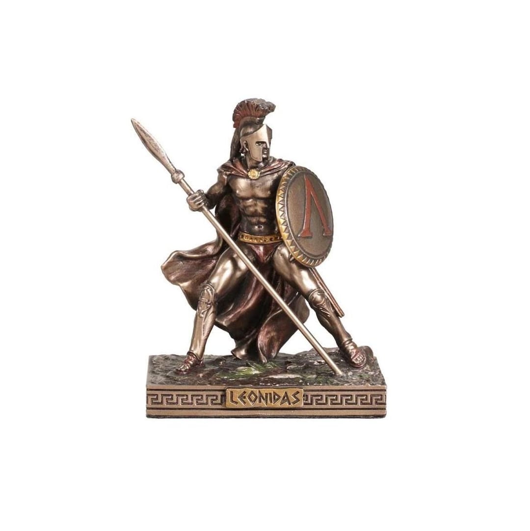 Leonidas Figure - Small Figurine of the Great Spartan King - Symbol of ...