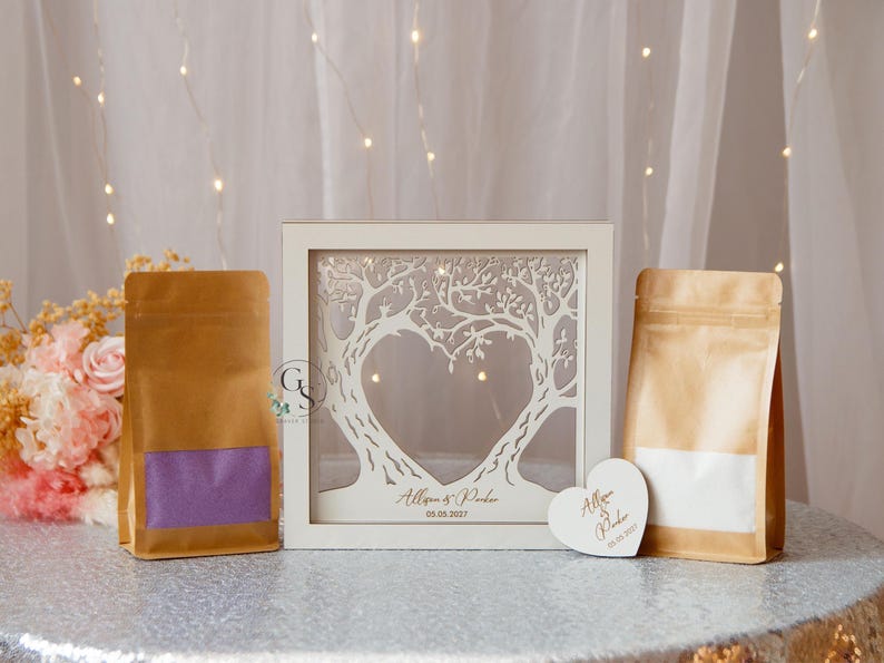 Unity Sand Ceremony Set Personalized, Beach Wedding, Blended Family ...