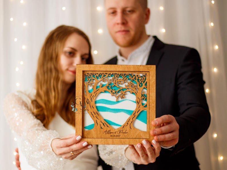Unity Sand Ceremony Set Personalized, Beach Wedding, Blended Family ...
