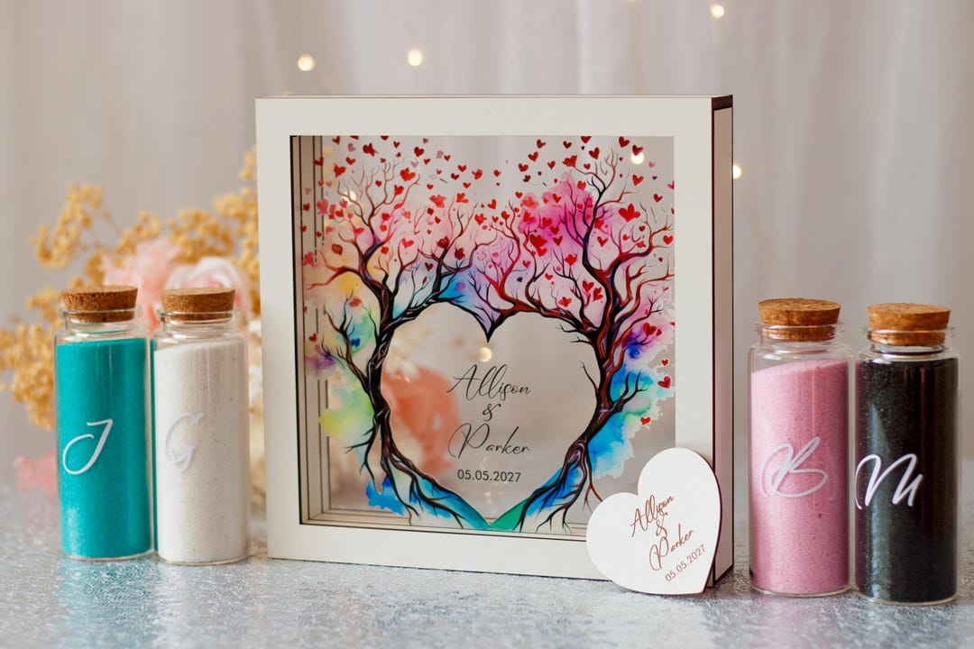 Wedding Sand Ceremony With Family Tree,sand Ceremony Together With the ...