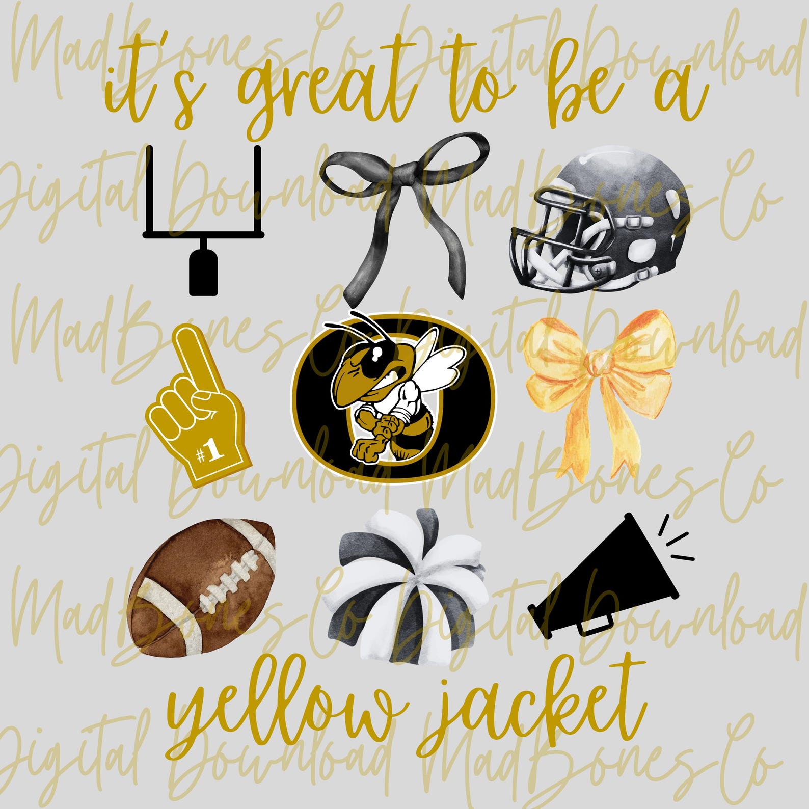 Oxford Yellow Jacket Coquette PNG Digital Download - Etsy
