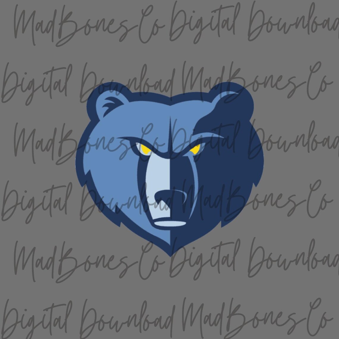 Plainview Bears Softball PNG, Digital Download, Blue Bears School ...