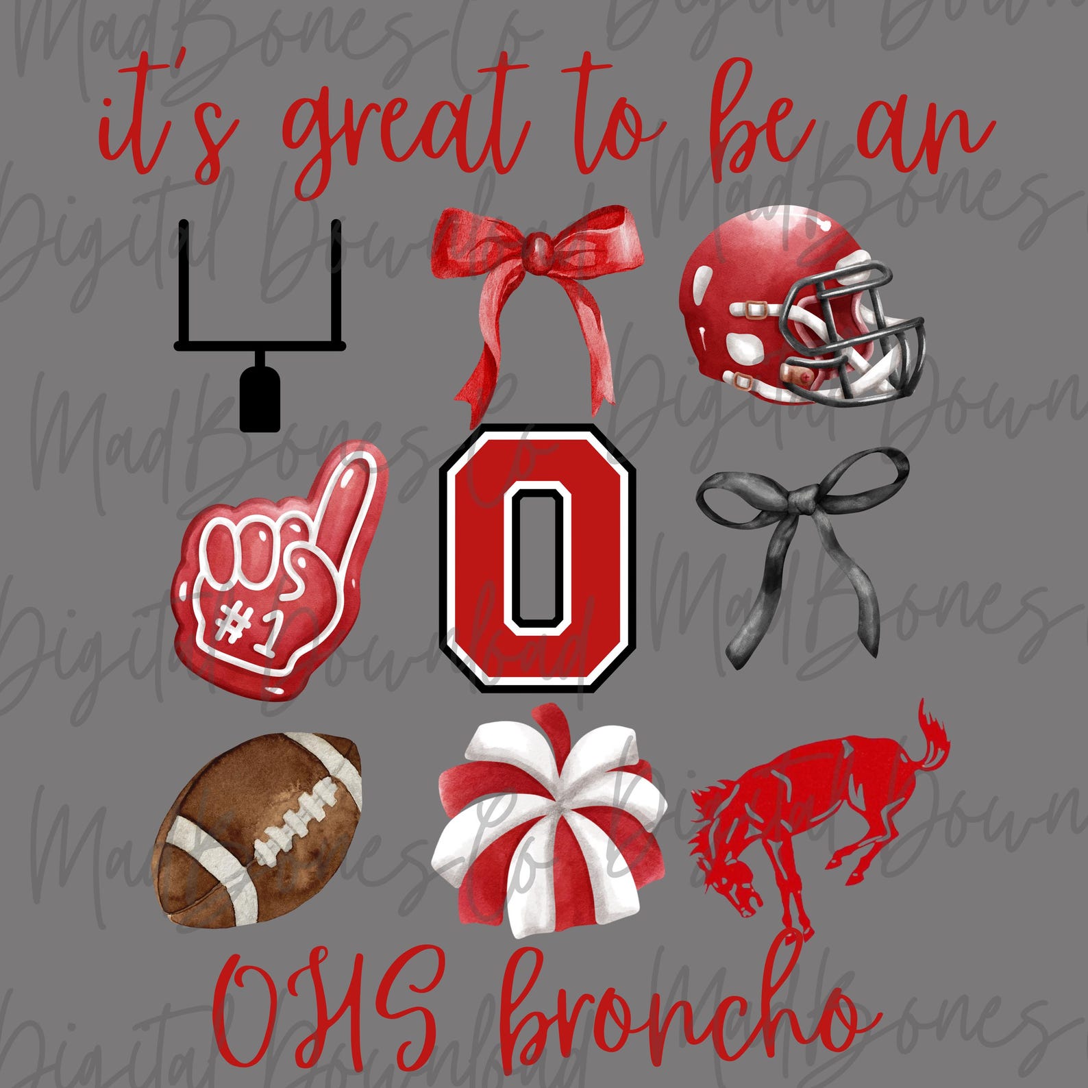 OHS Broncho Coquette PNG Digital Download - Etsy