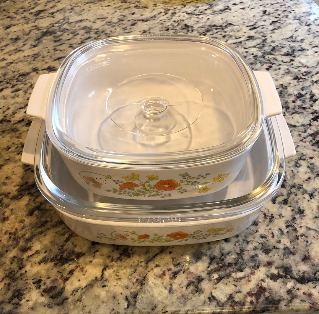 Vintage Wildflower Corningware - Etsy