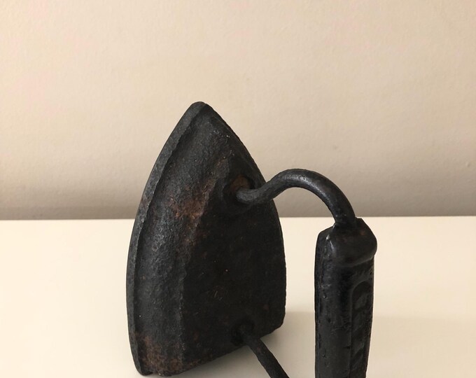 Antique Cast Sad Iron - Etsy