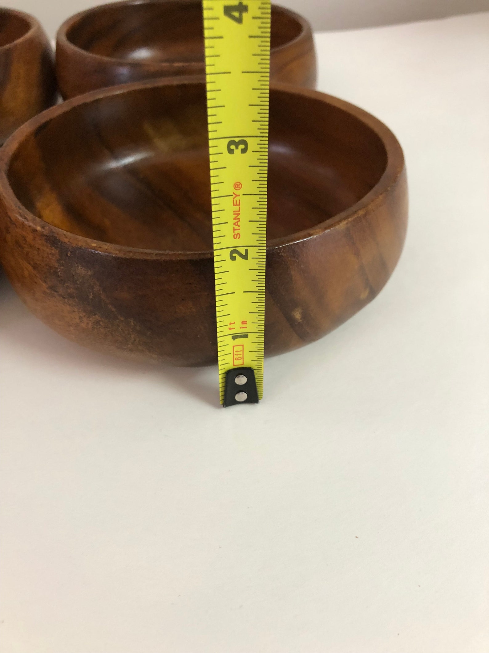 Vintage Hand-crafted Monkey Pod Wood Bowls - Etsy