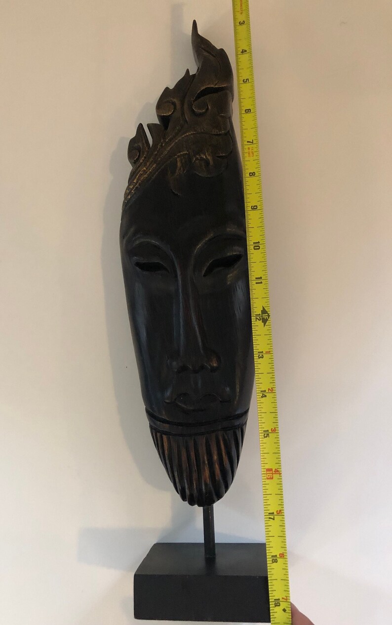 Wood Mask Made in Thailand - Etsy