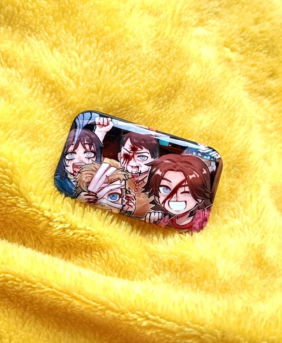 Handmade Mouthwashing Rectangular Badge - Etsy