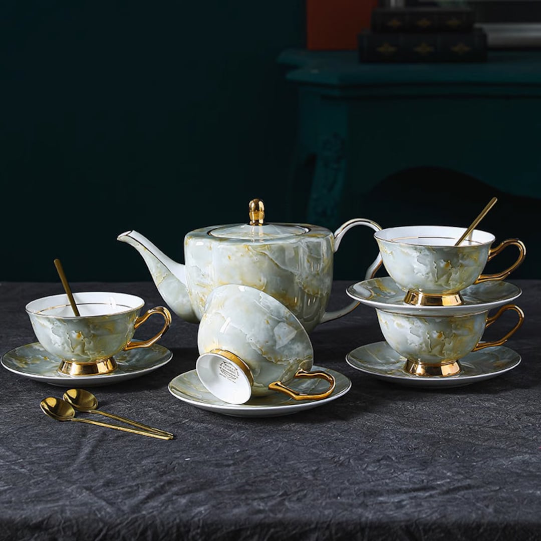 Luxury Ceramic Coffee Set | Ceramic Coffee Cup and Saucer | Afternoon ...