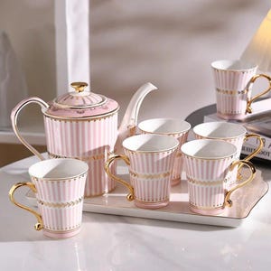 Handmade Ceramic Tea Sets | European Ceramic Water Sets | Cold Water Kettle | Coffee Pot | Tea ...