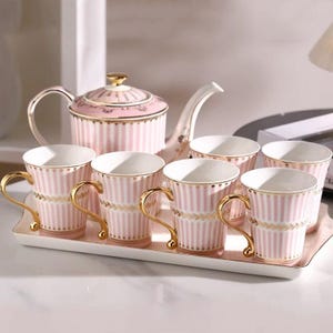 Handmade Ceramic Tea Sets | European Ceramic Water Sets | Cold Water Kettle | Coffee Pot | Tea ...