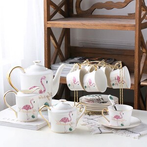 European Ceramic Coffee Set Ceramic Coffee Cups and Saucers Modern Ceramic Coffee Set English ...