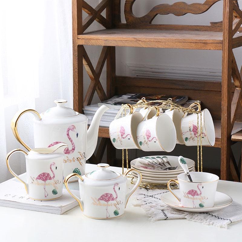 European Ceramic Coffee Set Ceramic Coffee Cups and Saucers Modern Ceramic Coffee Set English ...