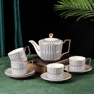 European-style Ceramic Tea Sets | Handmade Ceramic Coffee Sets | Tea Party Sets | Afternoon Tea ...