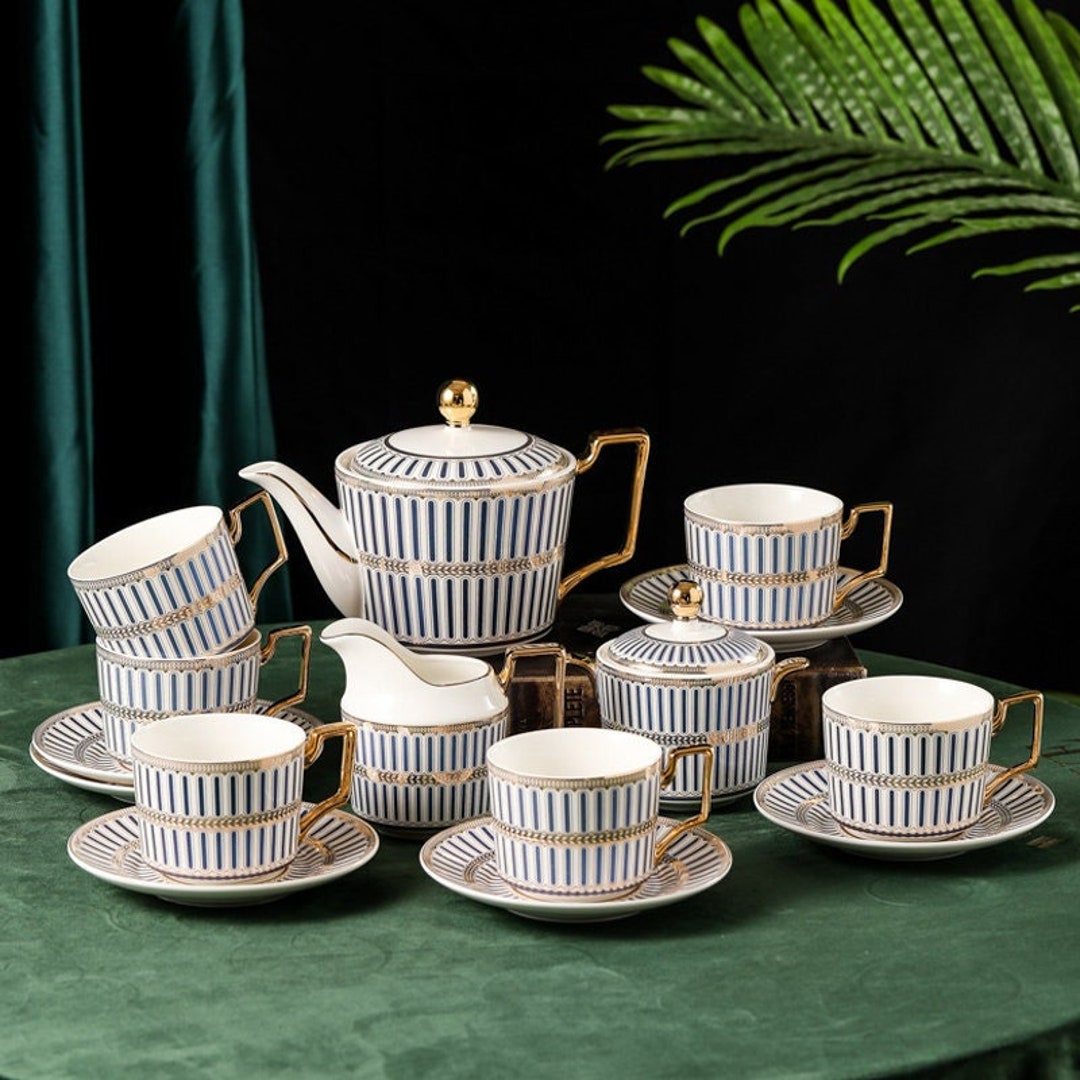 European-style Ceramic Tea Sets | Handmade Ceramic Coffee Sets | Tea Party Sets | Afternoon Tea ...