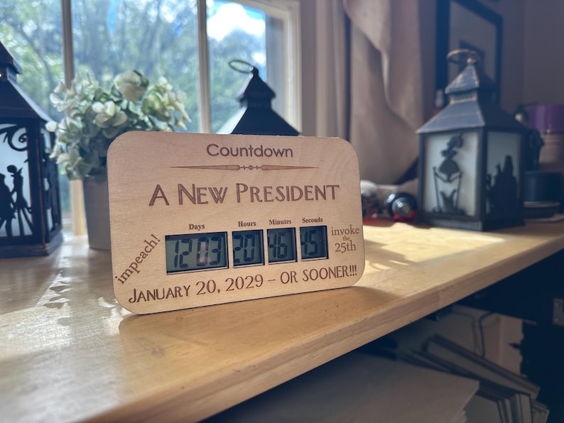 Countdown to the End of Trump's Term (the "or Sooner Edition") - Etsy