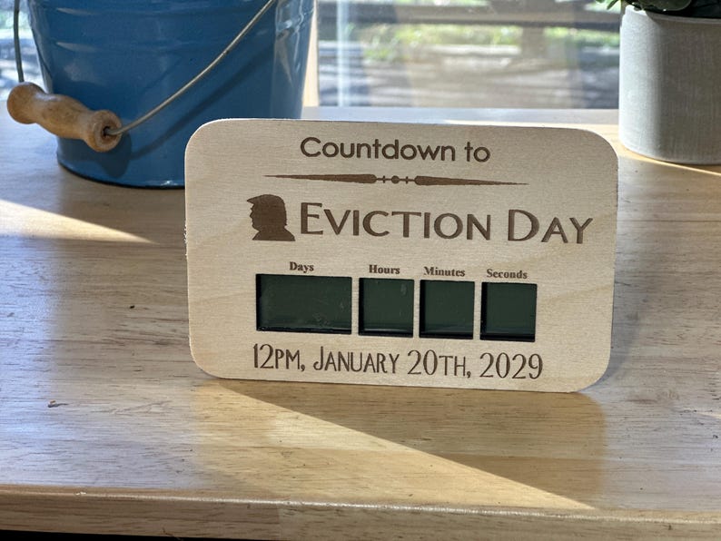 Countdown to Trump's Eviction (end of the Trump Presidency) - Etsy
