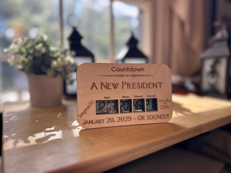 Countdown to the End of Trump's Term (the "or Sooner Edition") - Etsy