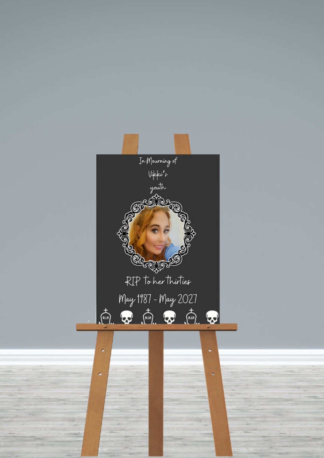 RIP to 30's 40th Birthday RIP Youth in Mourning of Youth Death to My ...