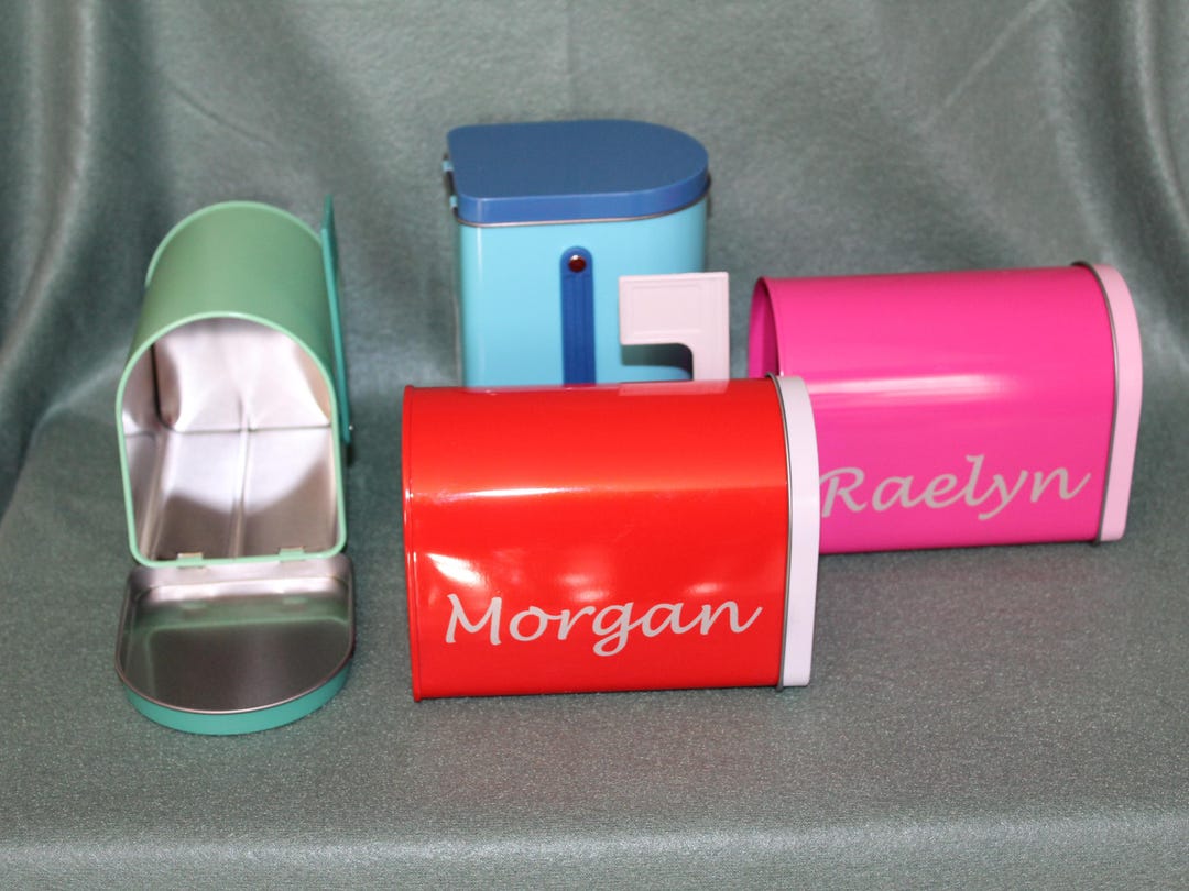 Personalized Valentine's Day Mini Metal Mailbox - Etsy