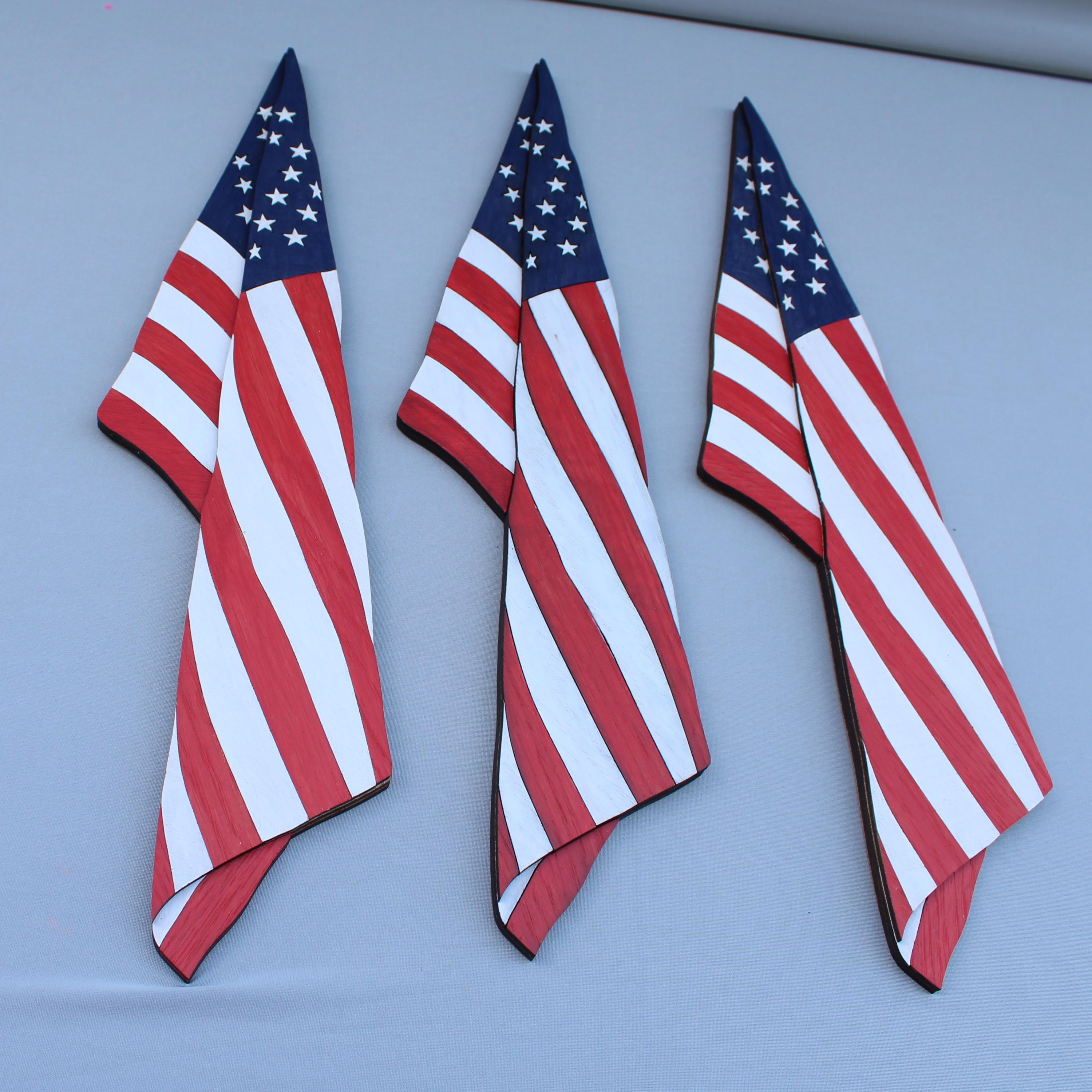 USA Hanging Flag Decor for Wall, Mantle, Office, Door - Etsy