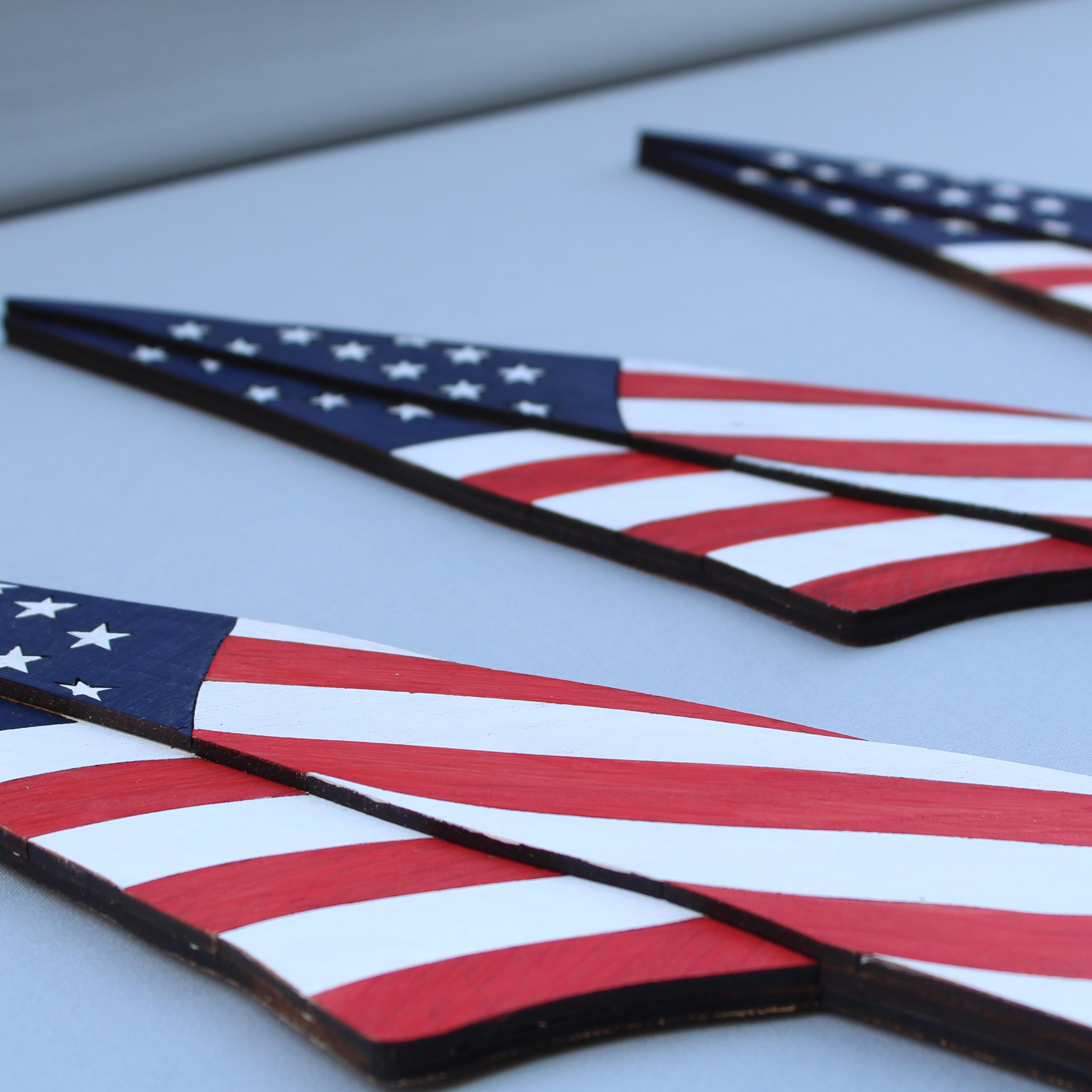 USA Hanging Flag Decor for Wall, Mantle, Office, Door - Etsy