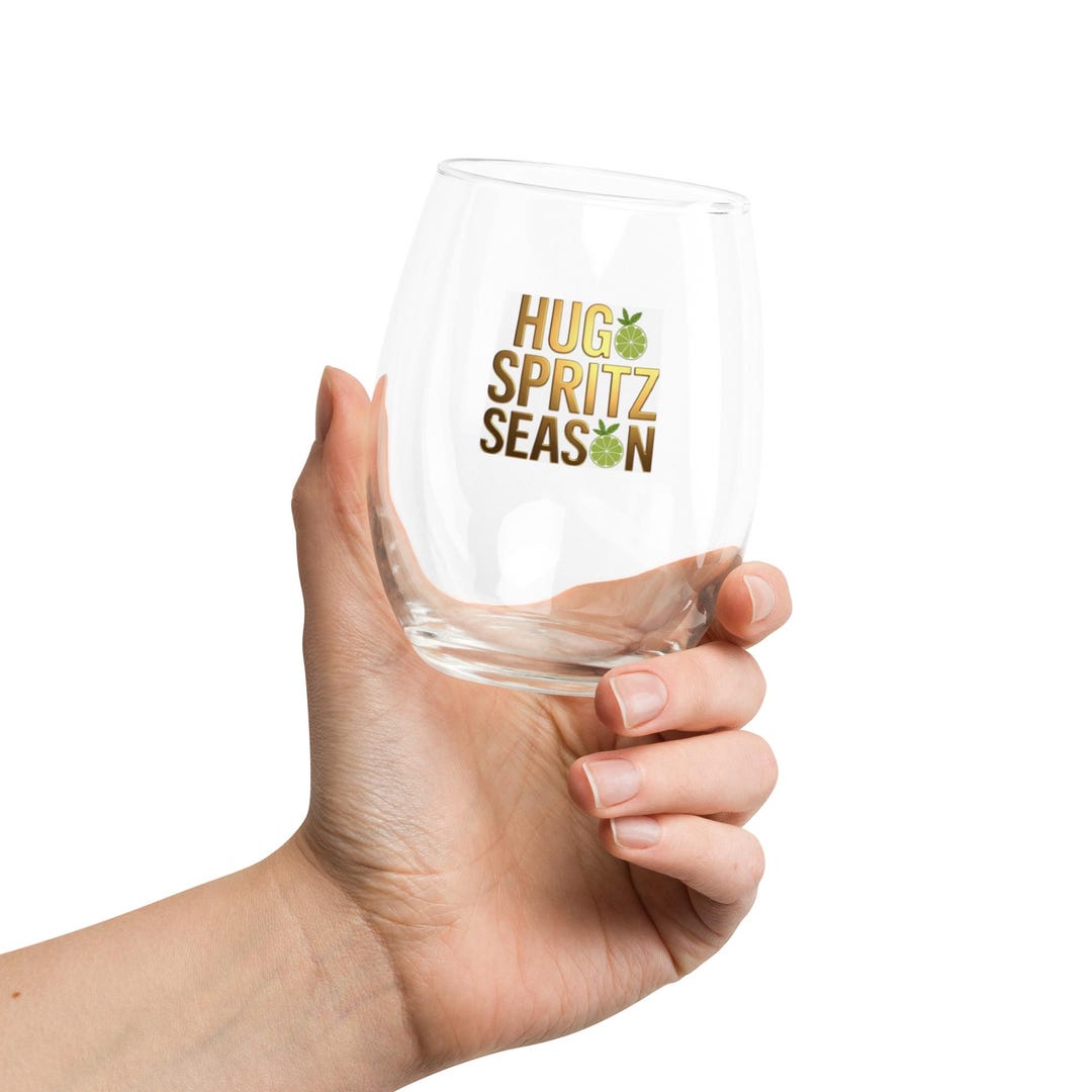 Hugo Spritz Glass - Hug Spritz Season – Gold Euro Aperitivo Design ...