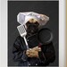Pet Portrait From Photo, Chef Pet, Custom Dog Portrait, Cat Portrait ...