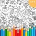 Printable Coloring Pages for Kids and Adults | Instant Download | Fun ...