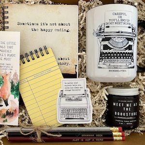 Writers Gift Box - Journaling Supplies, Beyond Books Collection, Book ...