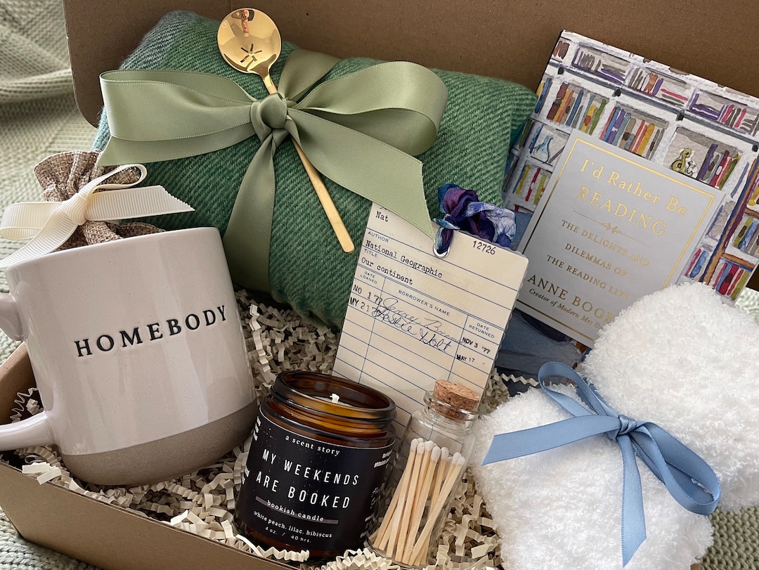 Reader Gift Box, Bookworm Gift Box, Hygge Gift Box, Book Lover Gift Box ...
