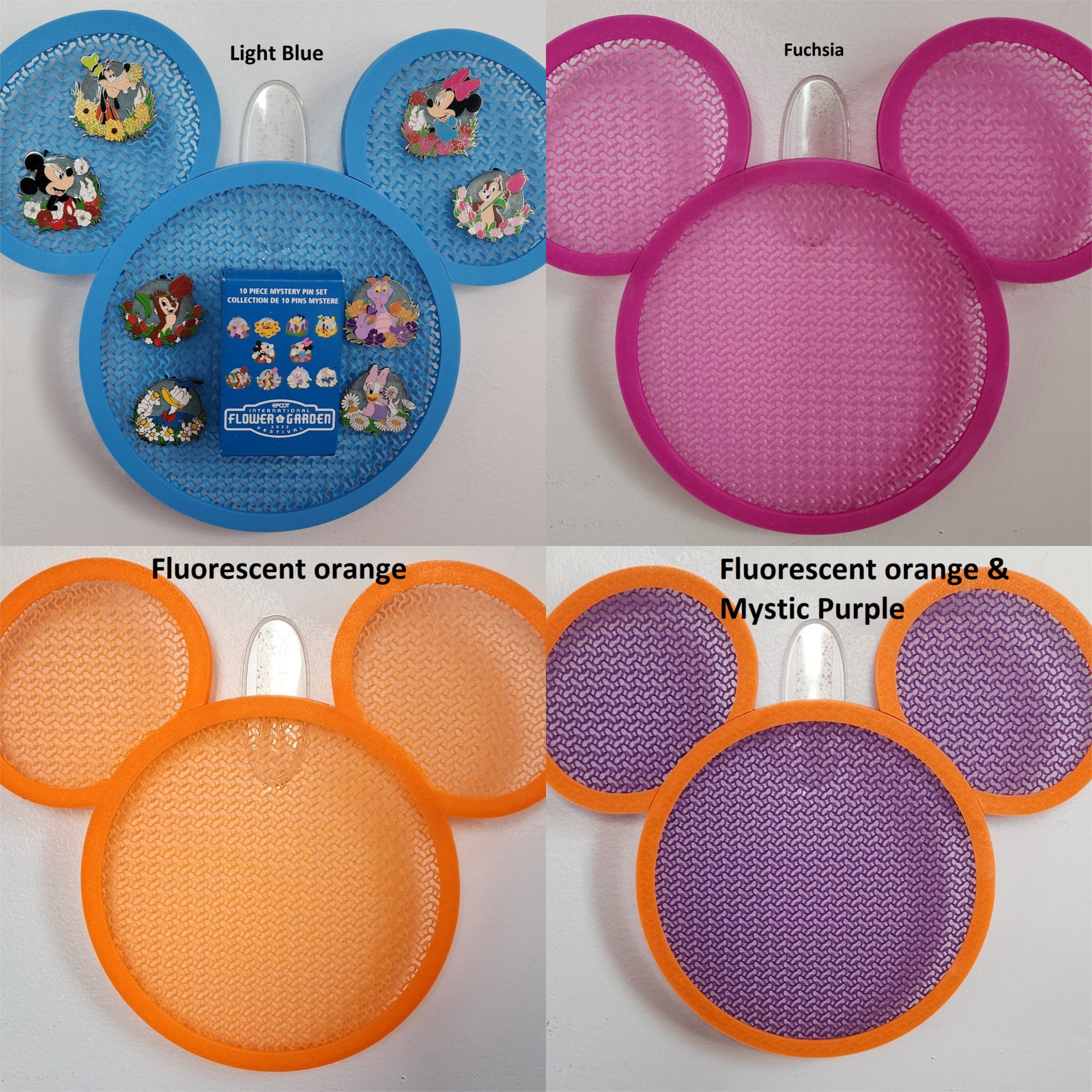 Disney Mickey Head Pin Board New Color Stock - Etsy