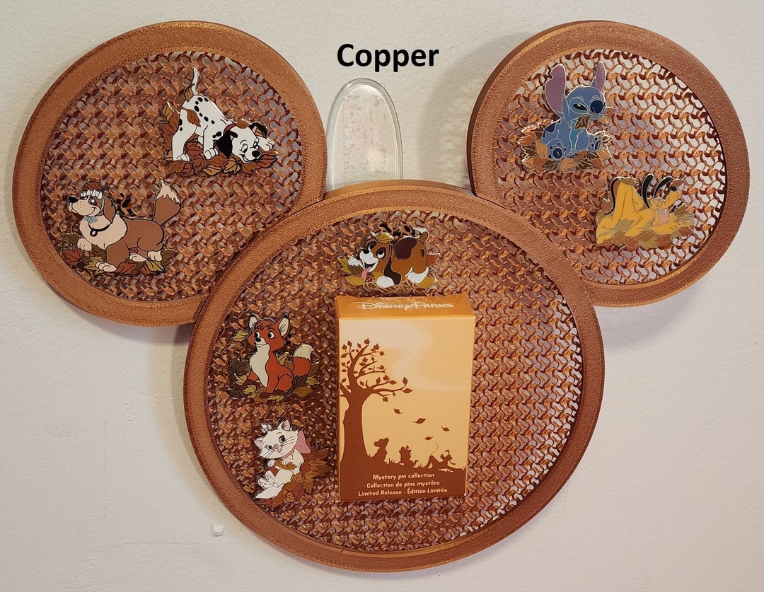 Disney Mickey Head 3D Printed Pin Board Pin Display Lots of Colours ...