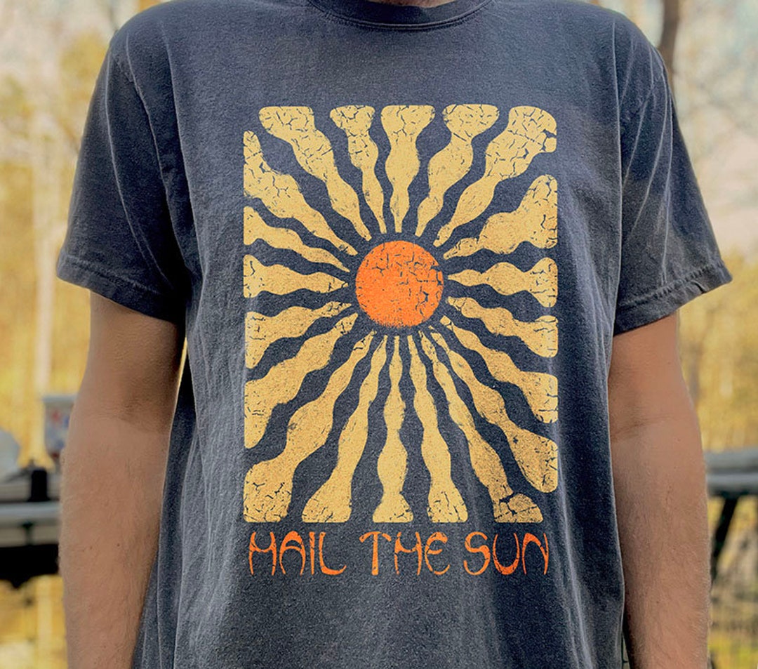 Hail the Sun Vintage Tee Retro Boho Sun Shirt Vintage Grunge Sun Shirt ...