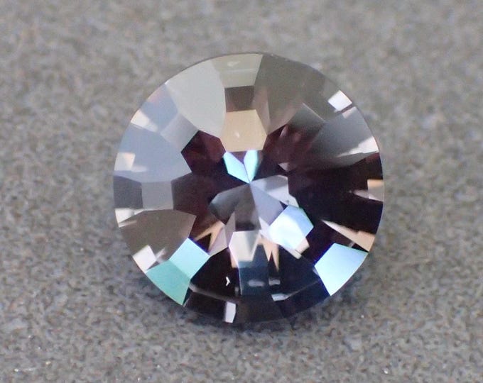 Spinel Gray Round Custom Cut 1.02cts - Etsy