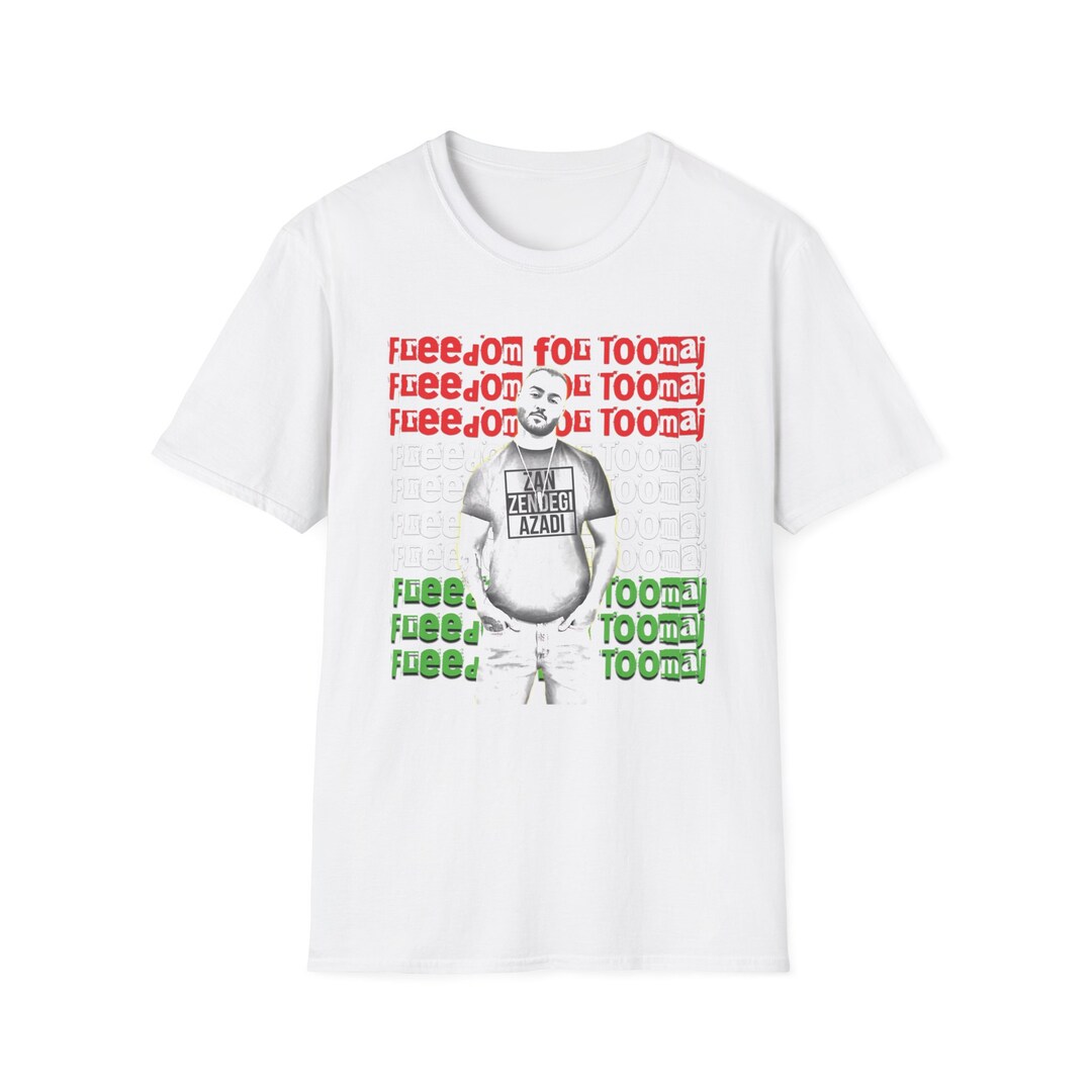 Toomaj Free Toomaj Salehi T-shirt White - Etsy