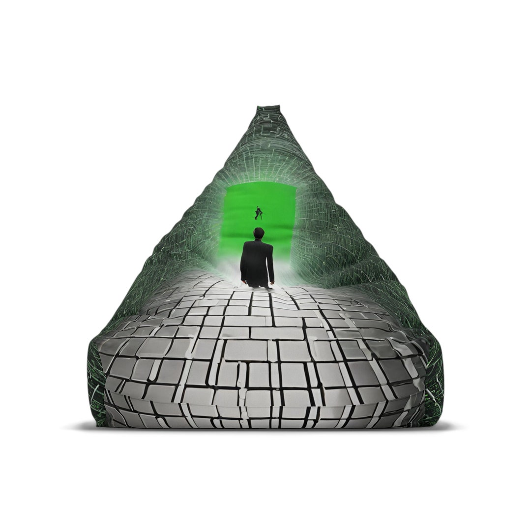 Matrix Themed Escape the Matrix Bean Bag Chair - Etsy