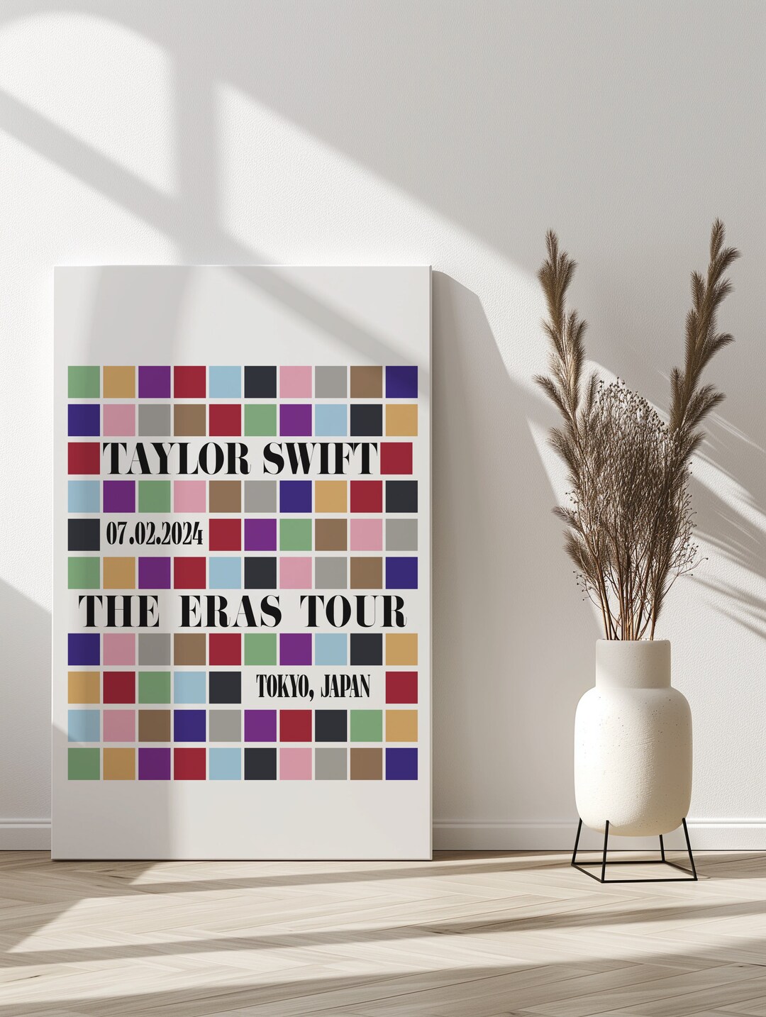 Customisable Eras Tour Poster Taylor Swift Wall Art Digital Download ...