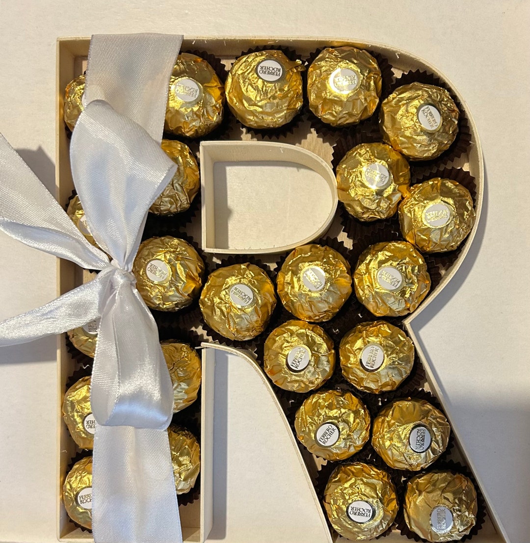 Fillable Letters Ferrero Roche - Etsy