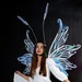 Large White Baroque Fairy Wings, Wings for Wedding Photoshoots, Parties ...