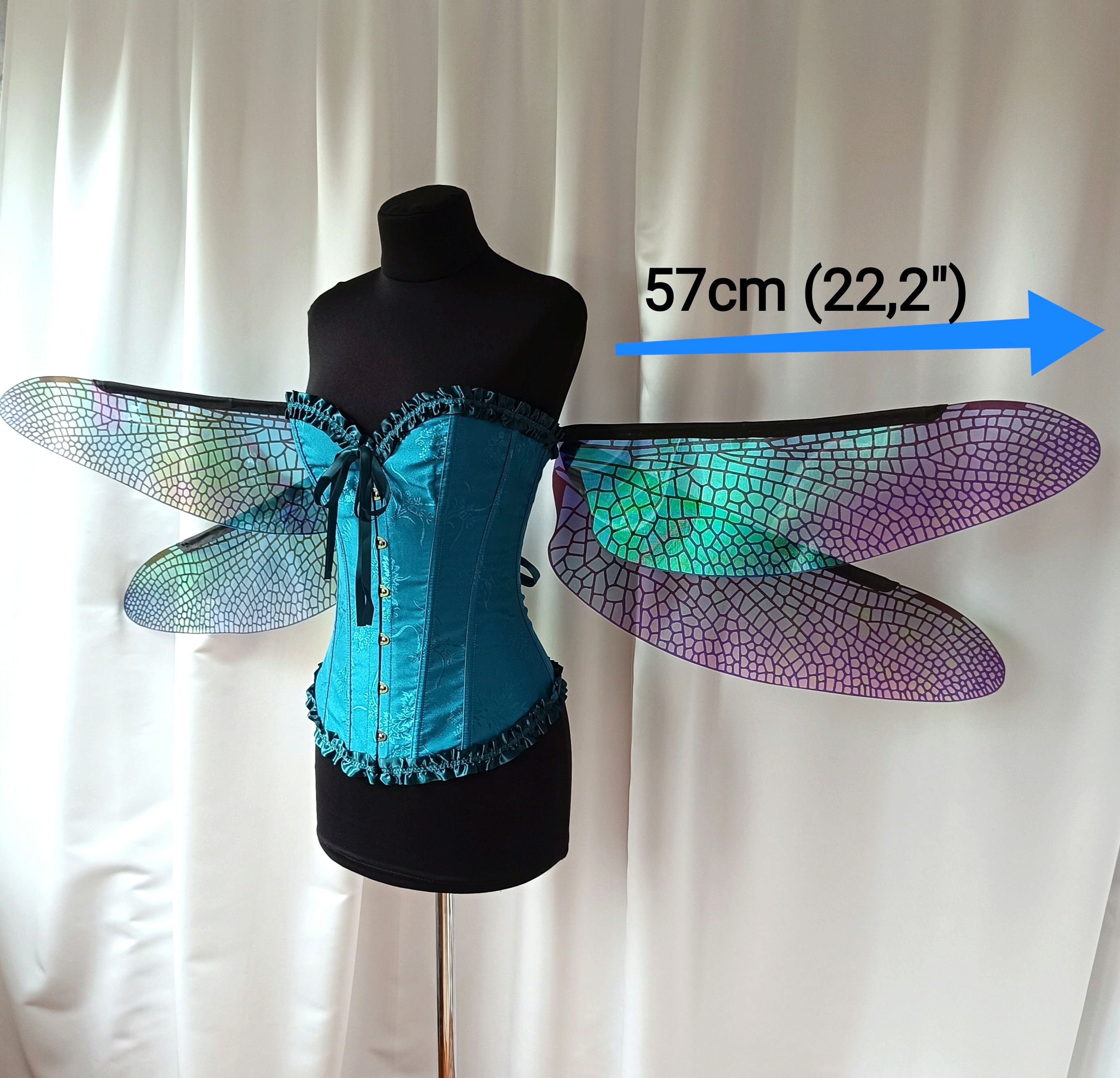 Iridescent Dragonfly Wings: Renaissance Festival Costume, Adult ...