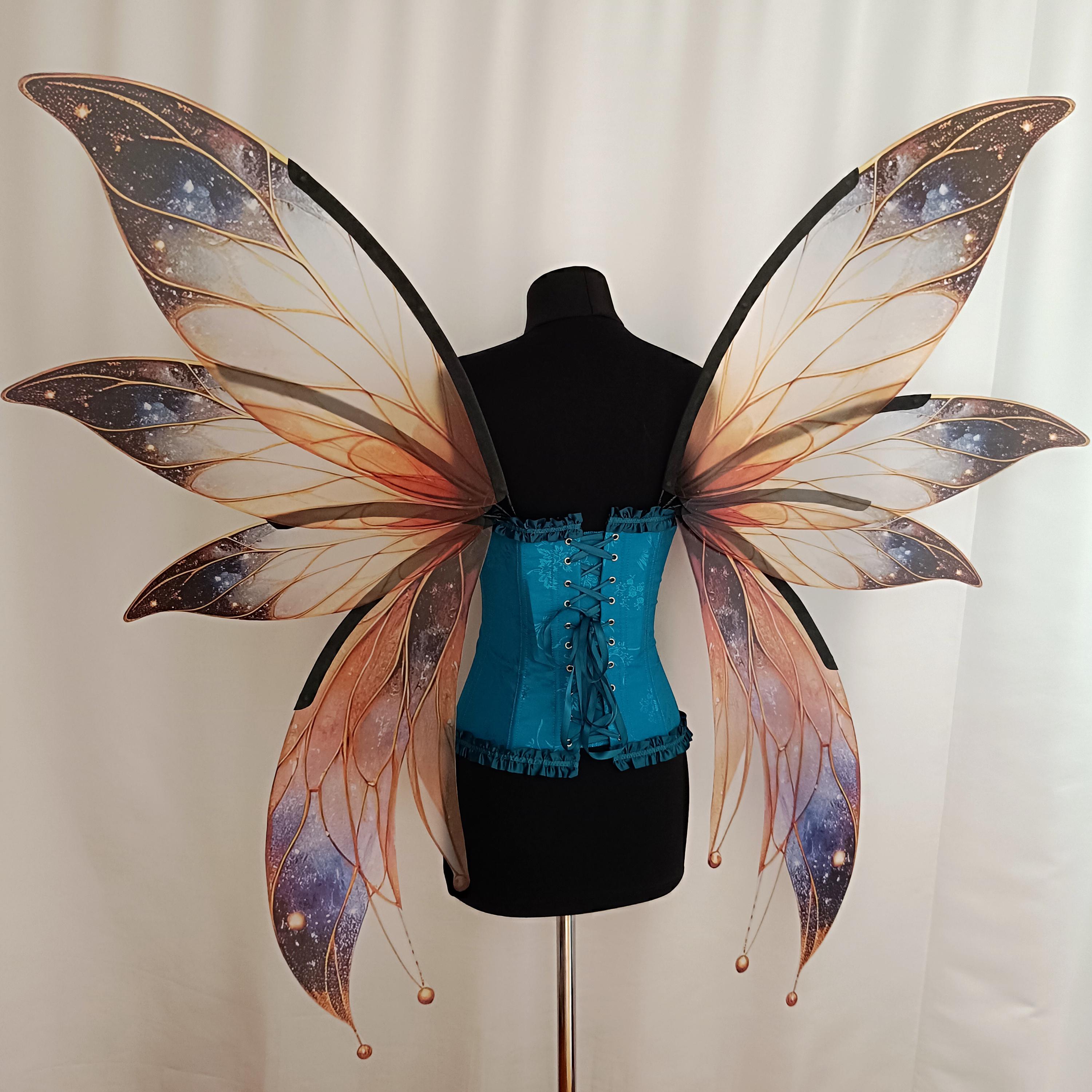 Galaxy Fairy Wings: Celestial Cosplay Costume - Renaissance Faire - Etsy