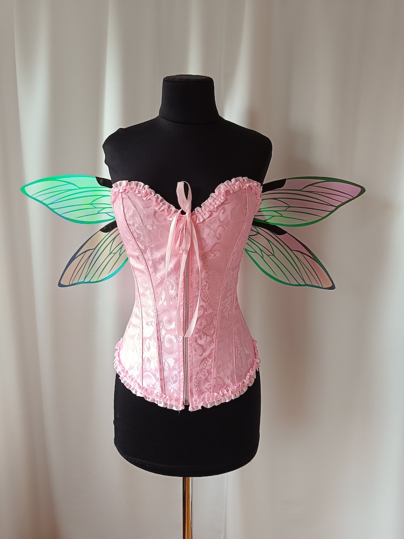 The Mini Elf Wings Are Transparent With a Black Outline, Pixie Wings on ...