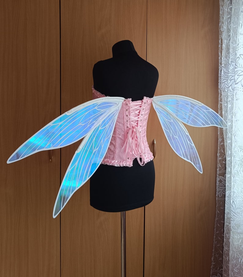 Transparent Realistic Fairy Wings for Costume on Renaissance Festival ...