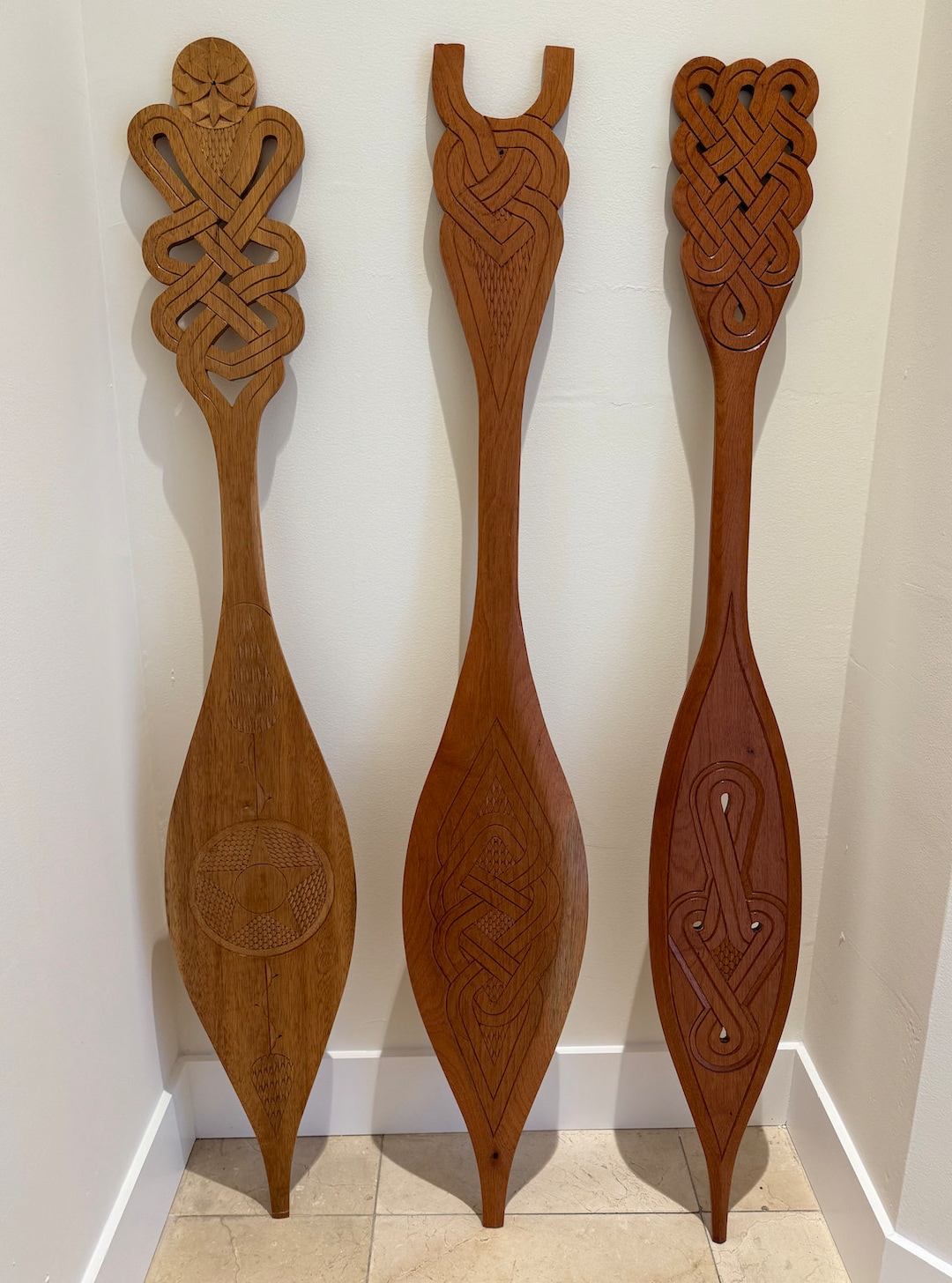 100% Authentic Suriname Wooden Decorative Paddles - Etsy