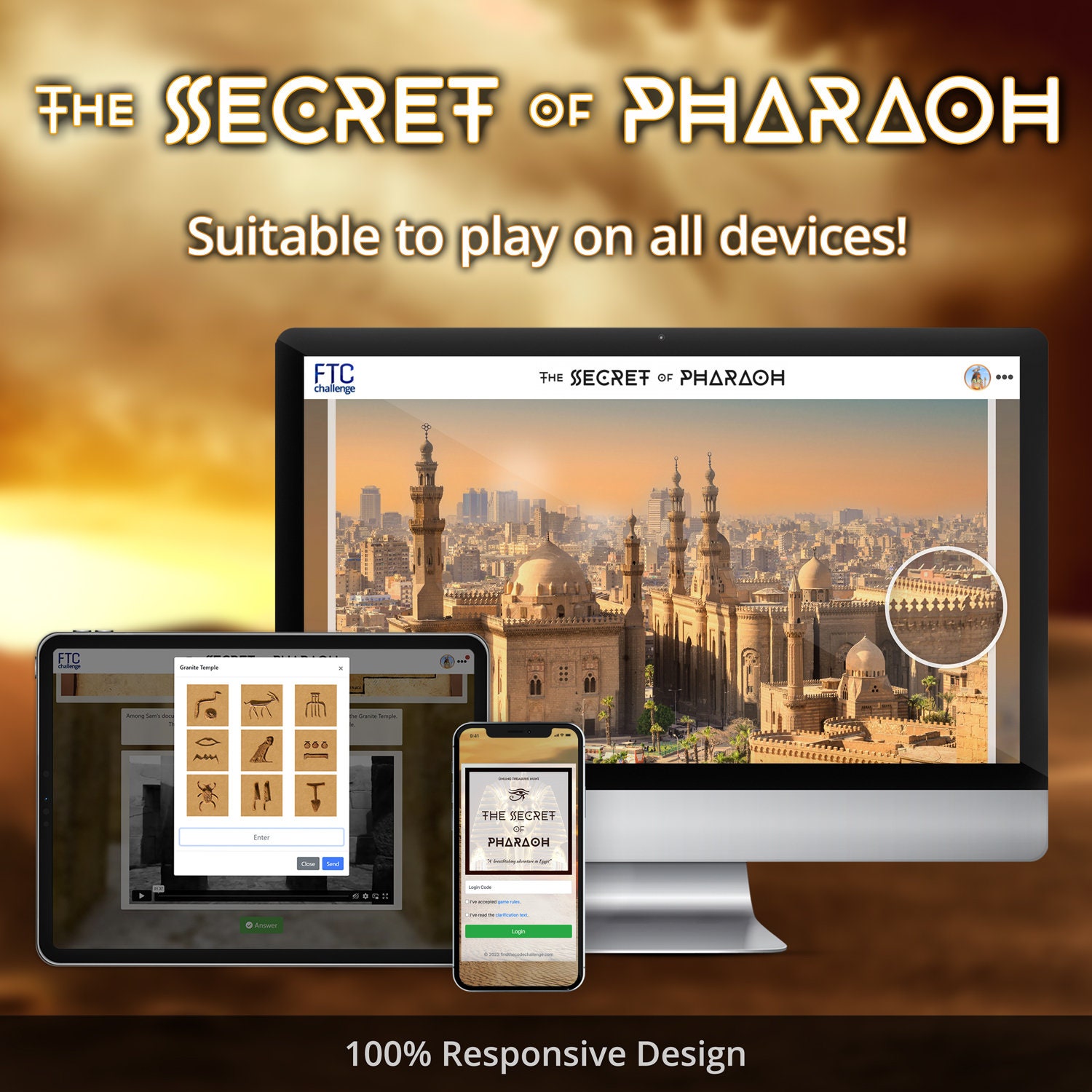 The Secret of Pharaoh | Games Night | Zoom Games | Online Escape Room ...